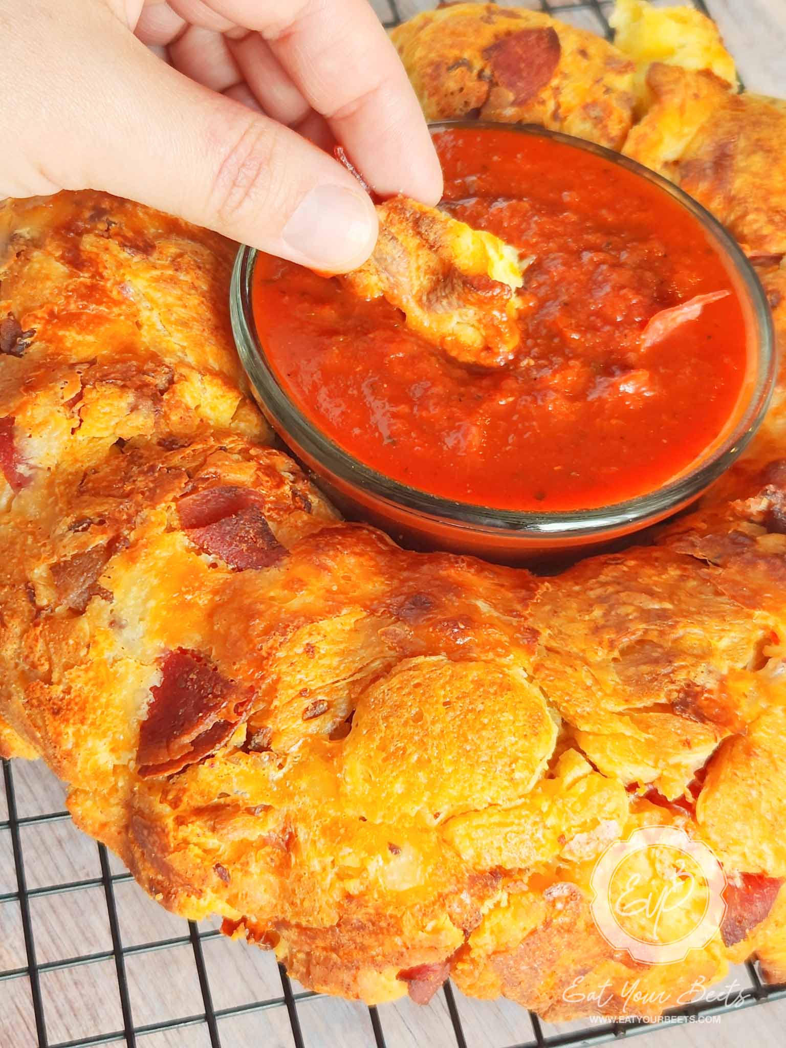 Pizza Monkey Bread Pizza Pull Apart Bread Eat Your Beets