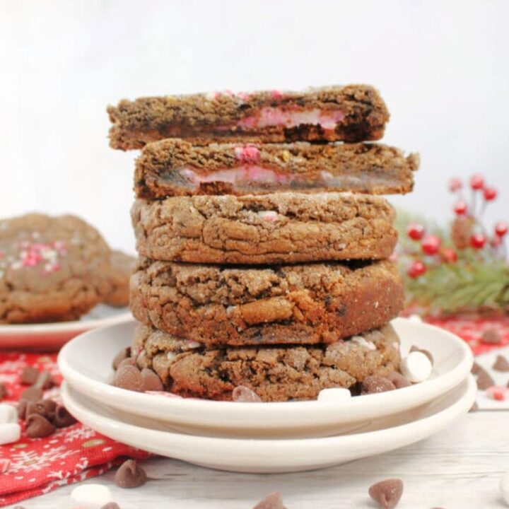 Chewy Chocolate Peppermint Cookies - Eat Your Beets