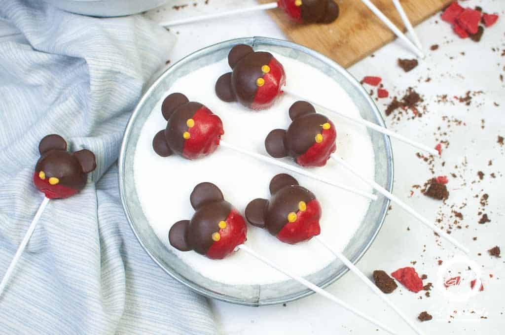 Mickey Mouse Cake Pops - Eat Your Beets