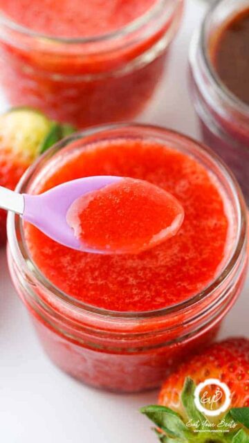 Strawberry Puree Recipe for Babies, Cocktails & More - Eat Your Beets