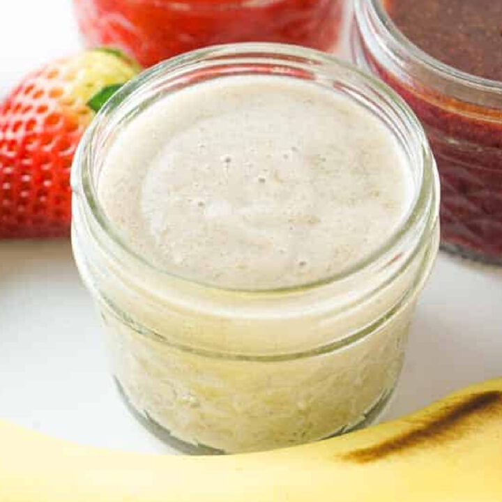 Easy Banana Puree Recipe - Eat Your Beets