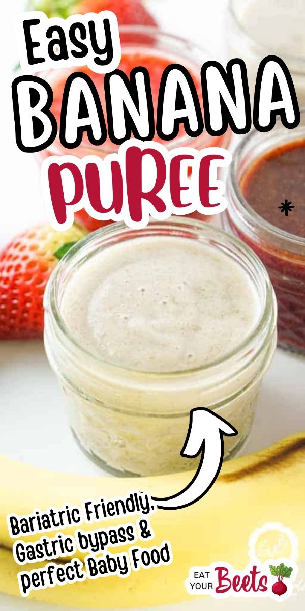 Easy Banana Puree Recipe - Eat Your Beets
