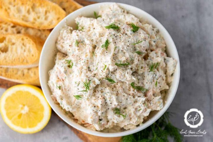 Easy Smoked Salmon Dip With Capers - Eat Your Beets