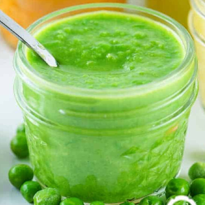 Simple Pureed Peas Recipe - Eat Your Beets