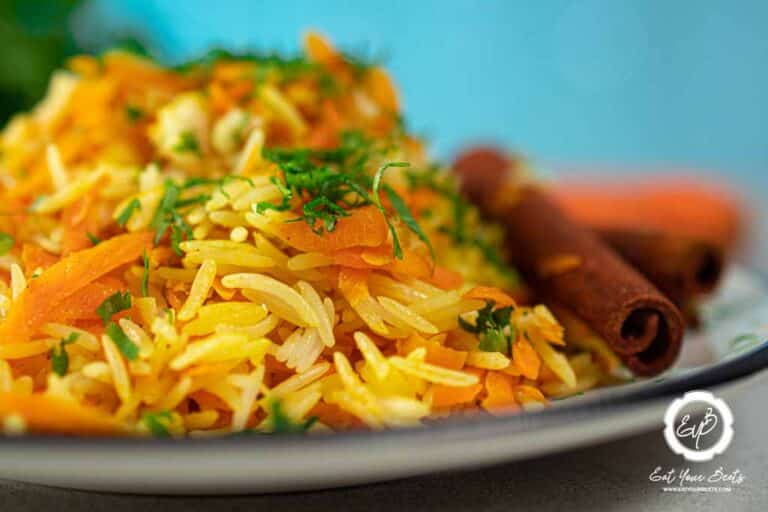 Best Carrot Rice Recipe (With Tumeric and Cinnamon) - Eat Your Beets
