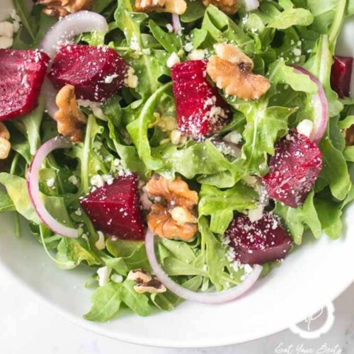 Beet Salad With Feta And Walnuts - Eat Your Beets