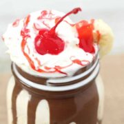 Easy Banana Split Milkshake With A Tropical Twist - Eat Your Beets