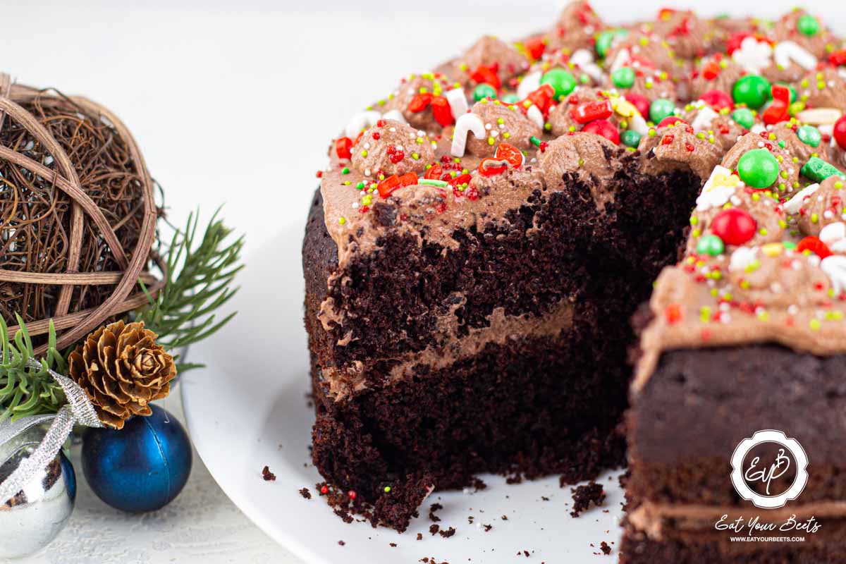 Best Beetroot Chocolate Cake Recipe (Moist + Festive!) - Eat Your Beets