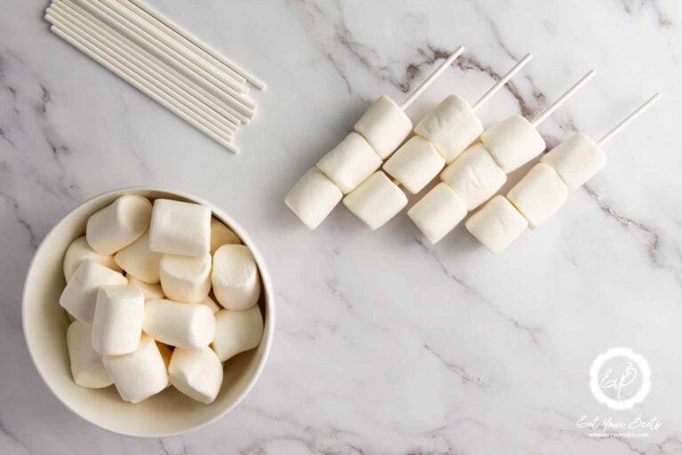 Chocolate Covered Valentines Marshmallows - Eat Your Beets