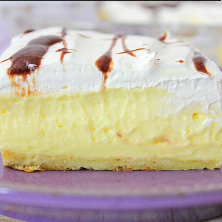 Creamy Vanilla Eclair Cake - Eat Your Beets