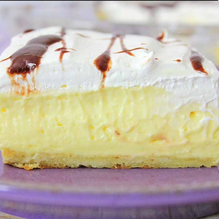 Creamy Vanilla Eclair Cake - Eat Your Beets