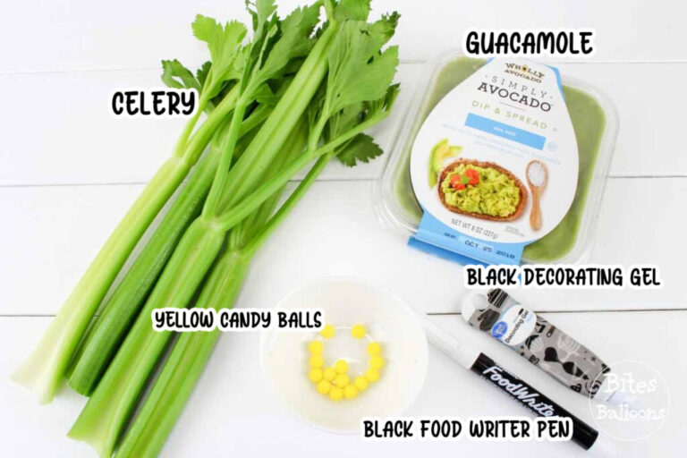 Healthy Celery Snacks Grinch Party Food - Eat Your Beets