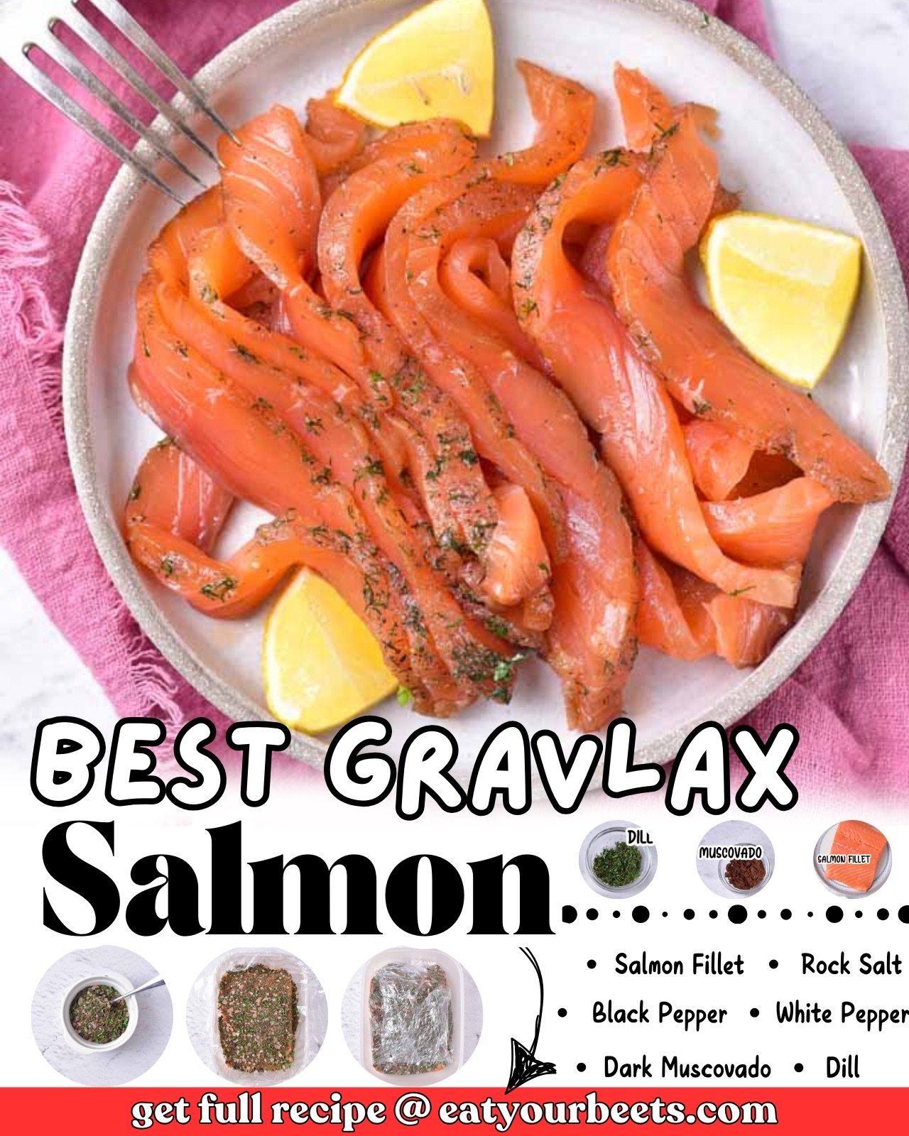 Best Gravlax Salmon With Dill (Cured Salmon) - Eat Your Beets