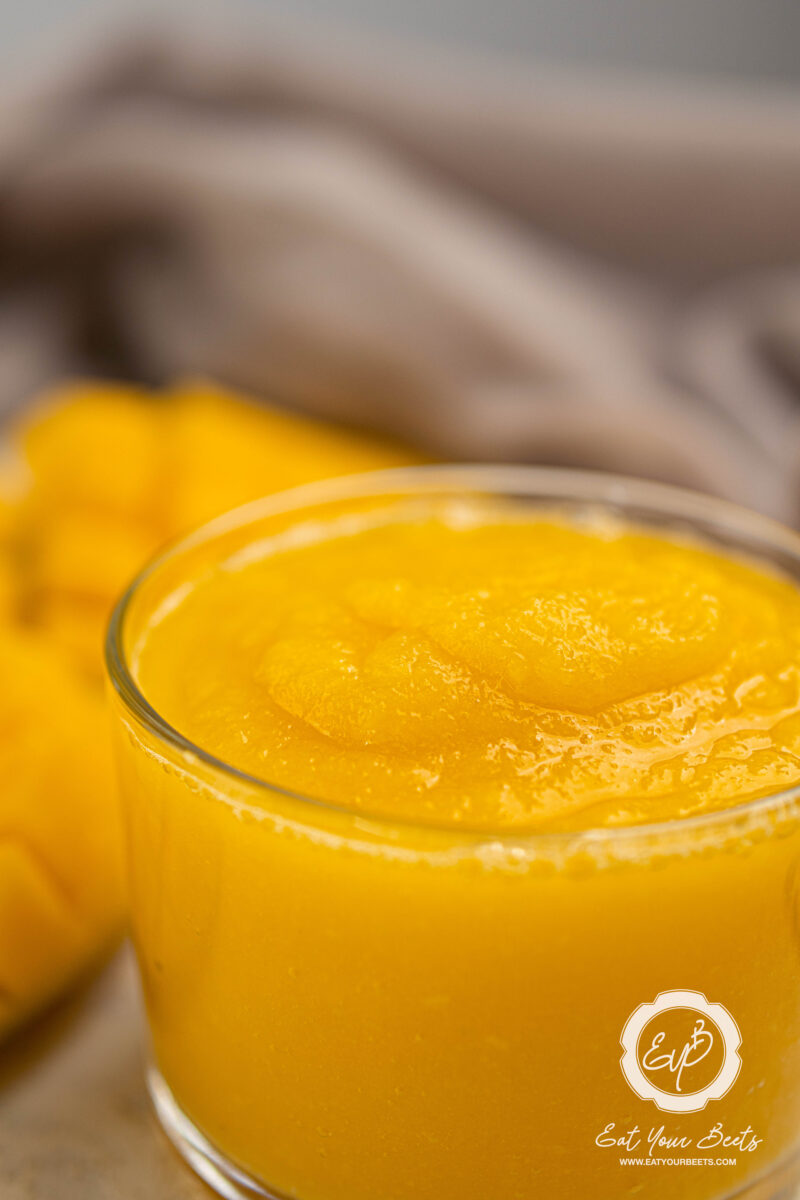 Easy Mango Puree Recipe - Smooth, Vibrant, & Versatile! - Eat Your Beets