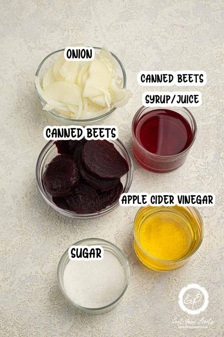 Quick Pickled Beets Recipe (Using Canned Beets) - Eat Your Beets